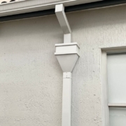 Smooth Modern conductor head – Rain Chain Masters